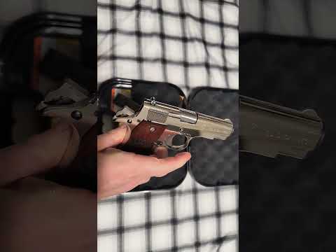 FI Model D .380 ACP mini 1911 Star BM Colt & Iver Johnson Pony. Very few were made in this nickel.