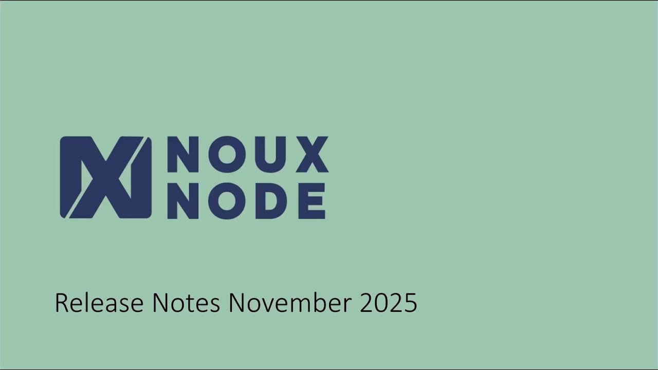 Release Notes November 2025