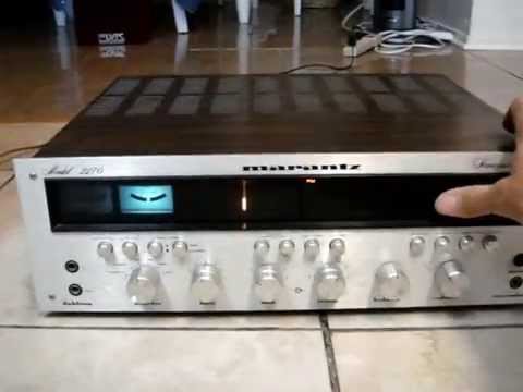 Marantz 2270 Stereophonic Receiver Japan how SOUND playing music