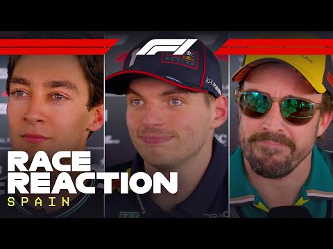 Drivers React After The Race | 2025 Spanish Grand Prix