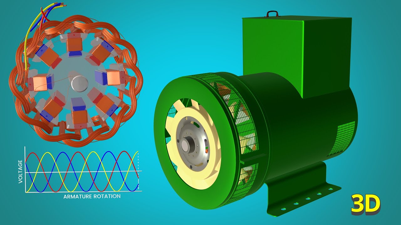 How Alternators Work | 3D Animation Explained