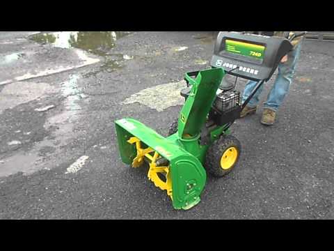 Used John Deere 724D Snow Blower