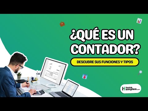 🤔¿Qué es un contador y cuáles son sus funciones? | Contabilidad | tomaempleo #contabilidad #contador