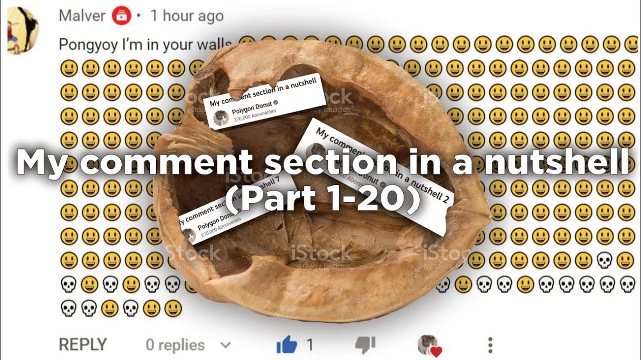 My Comment Section in a Nutshell (Part 1-20)