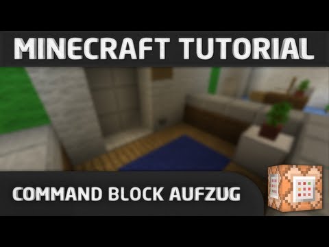 Command Block Aufzug/Elevator Minecraft Project