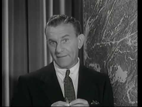 The George Burns and Gracie Allen Show -Episode 3:9, "Gracie Selling Swamp so Harry Will Buy TV Set"