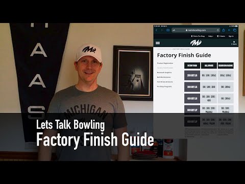 Lets Talk Bowling - Motiv's Factory Finish Guide
