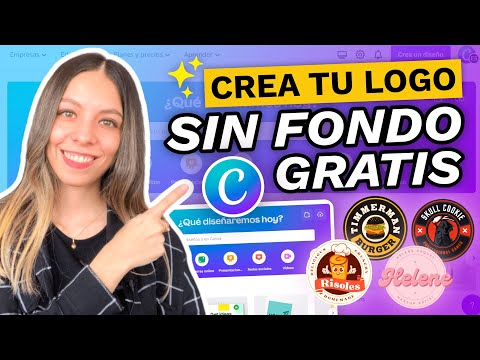 COMO HACER UN LOGO EN CANVA SIN FONDO ¡GRATIS! 😱