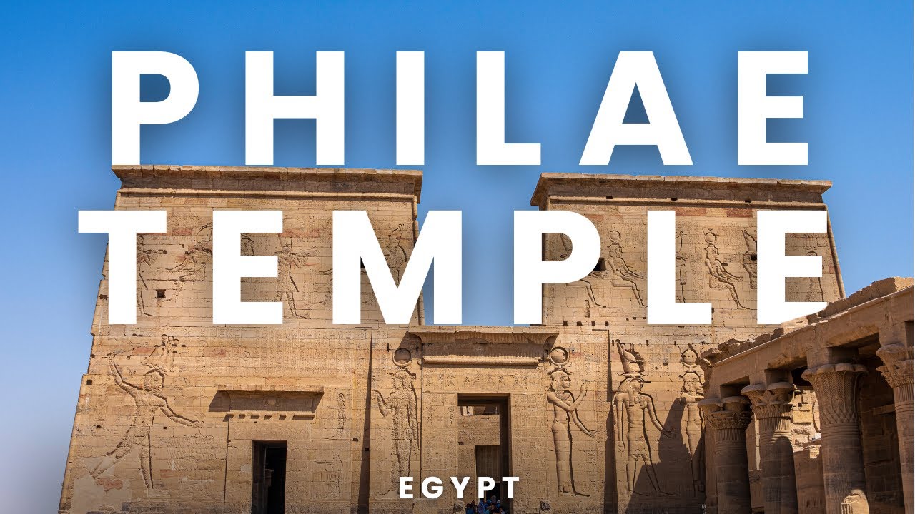 Secrets of Philae Temple in Aswan, Egypt | History of Ancient Temple of Isis, & Kiosk of Trajan