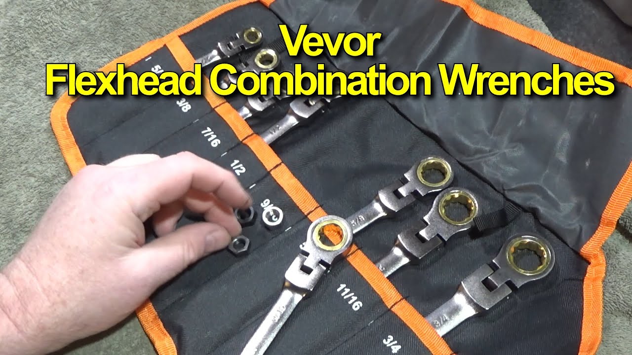 QTR 134 Vevor Flex Head Combination Wrench Set