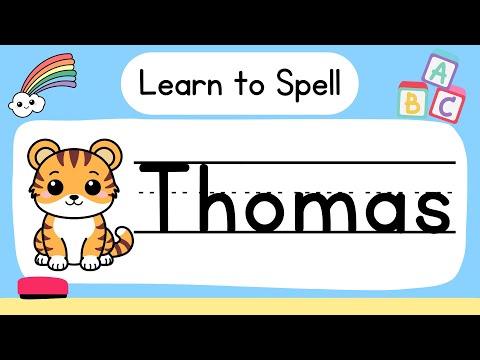 How to Spell THOMAS - 5 Minute Memory ðŸ§