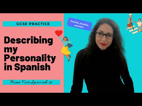 Describing my Personality in Spanish | Vocabulary | Listening and Reading Practice | Learn Spanish