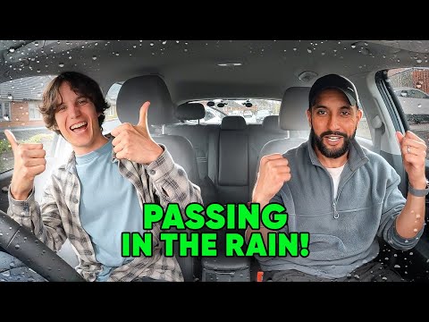 How to Pass Your Driving Test in BAD Weather