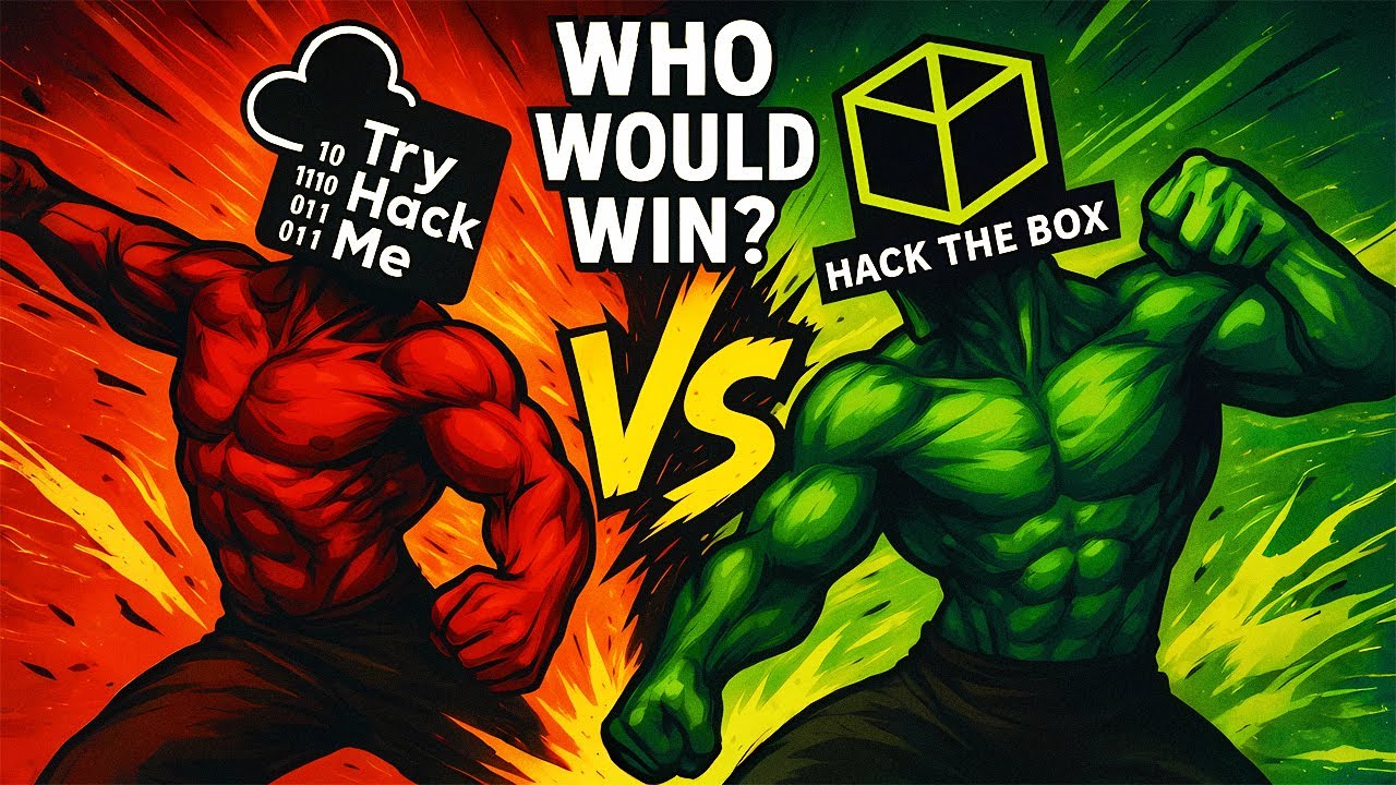 TryHackMe vs HackTheBox (The ULTIMATE Showdown!)