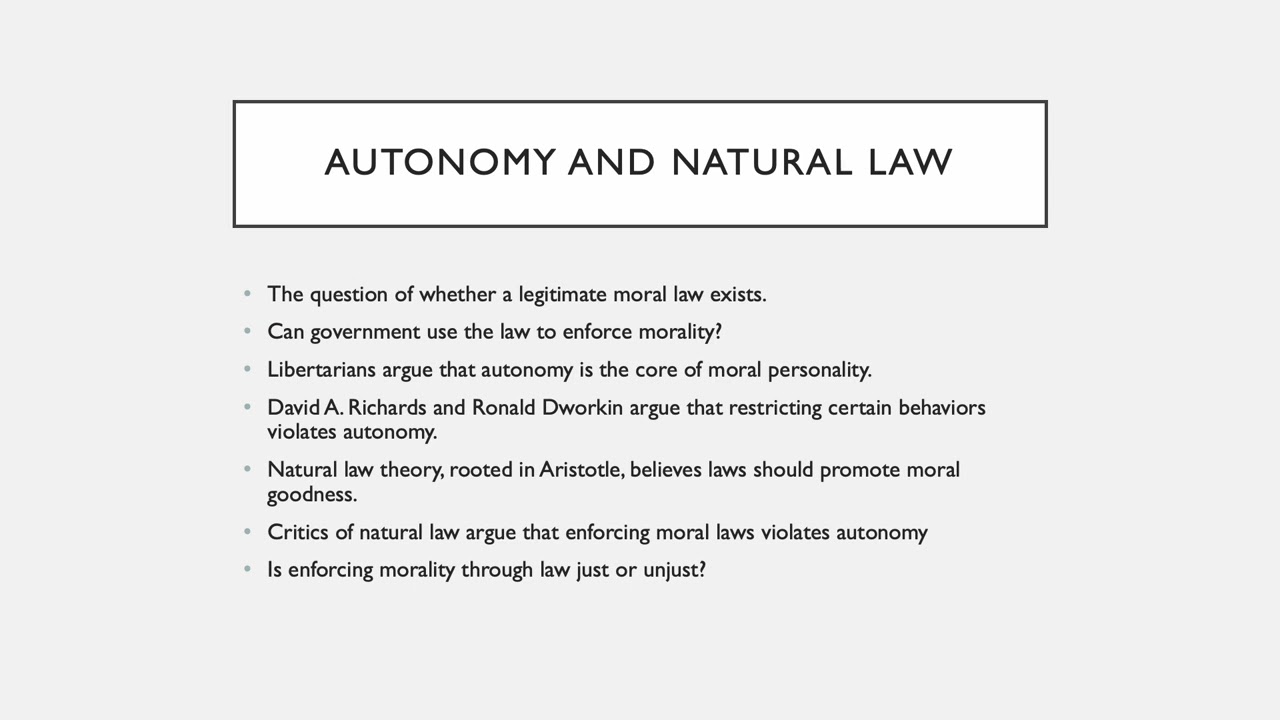 Ethics Chapter 8 Lecture