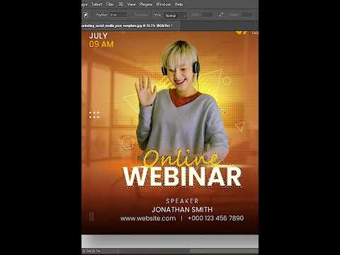 How To Remove Text From Any Poster easily in photoshop 2022...