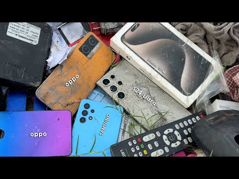 😍i Found Samsung Galaxy S24 Ultra, OPPO A77s & More in New Garbage Dump! - Restoring Cracked Phone