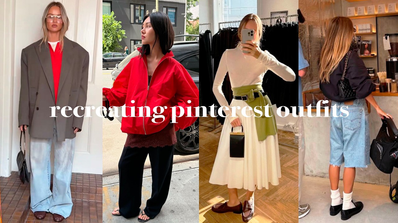 Recreating Pinterest Outfits Spring 2026