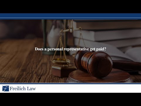 Does a personal representative get paid?