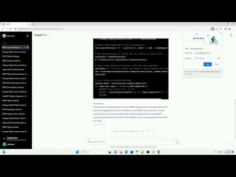 bert topic modeling python