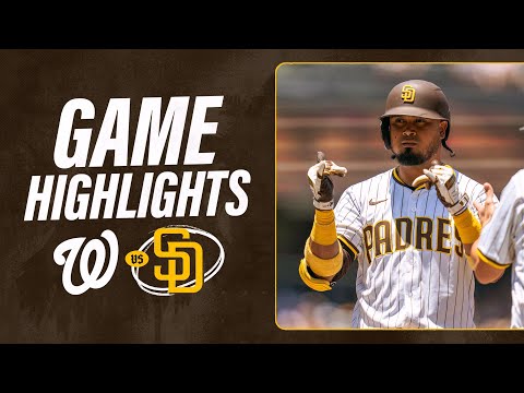 Nationals vs. Padres Game Highlights (6/25/25) | MLB Highlights