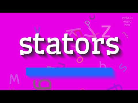 How to say "stators"! (High Quality Voices)
