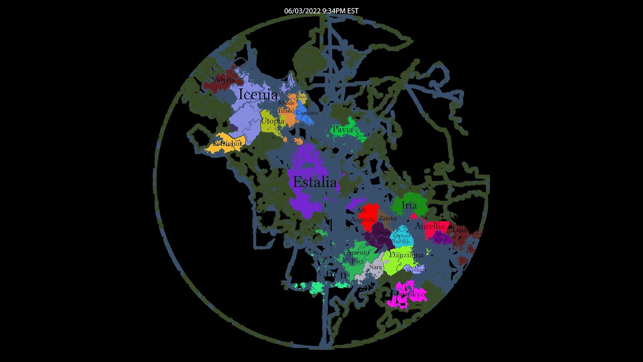 [CivMC] SOTW map timelapse