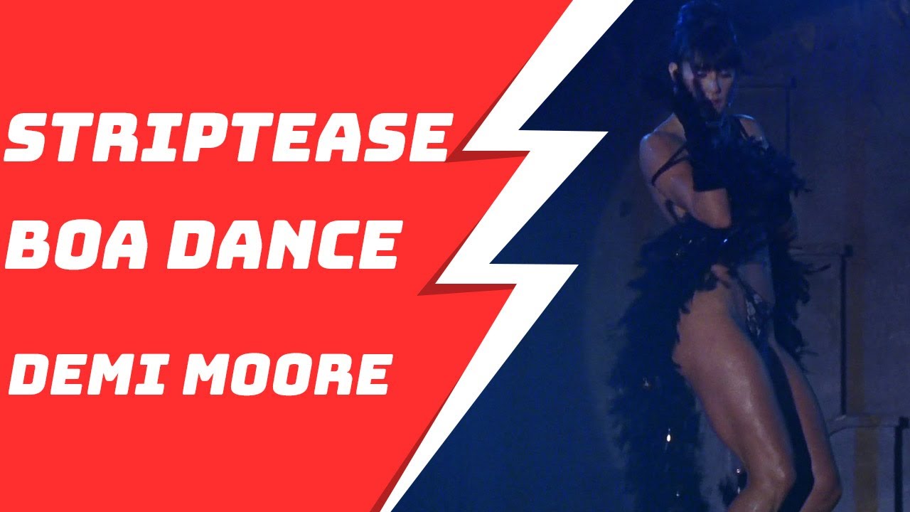 Demi Moore Sexy Boa Striptease Dance 1080P HD