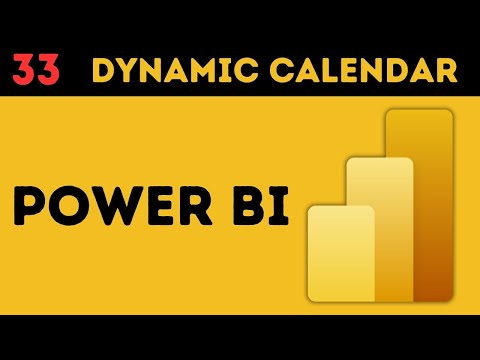Create Rolling Calendar in Power BI [Dynamic Calendar in Power BI]