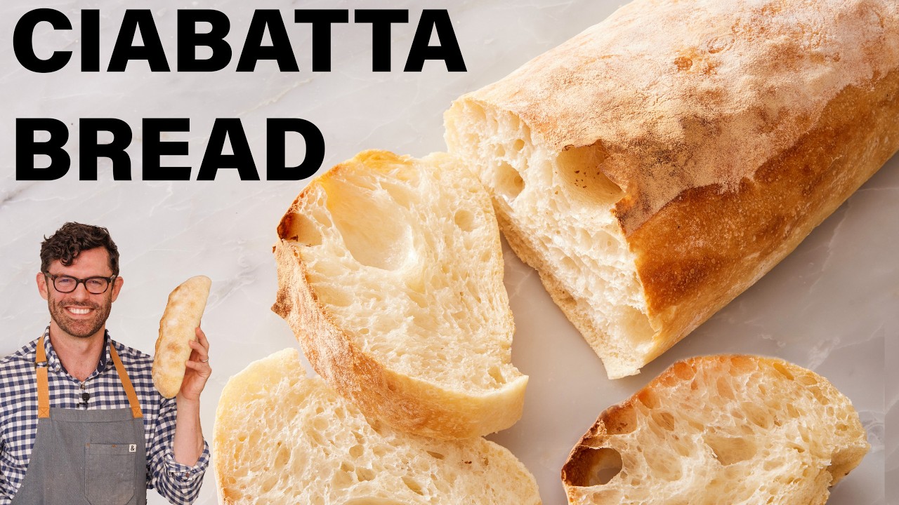Homemade Ciabatta Bread Recipe