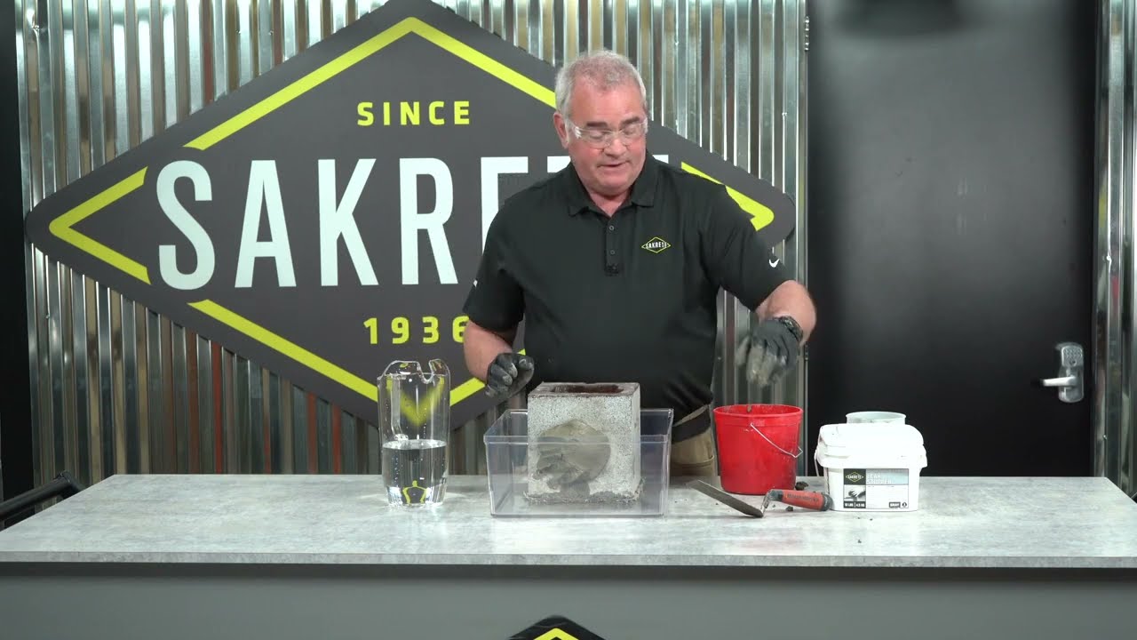 Pro Tips: How to Repair an Active Leak in Concrete and Masonry | Concrete Repair | DIY Project Guide