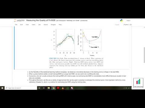 Machine Learning Book|What is mean square error?|How to measure MSE in python?Train MSE and Test MSE