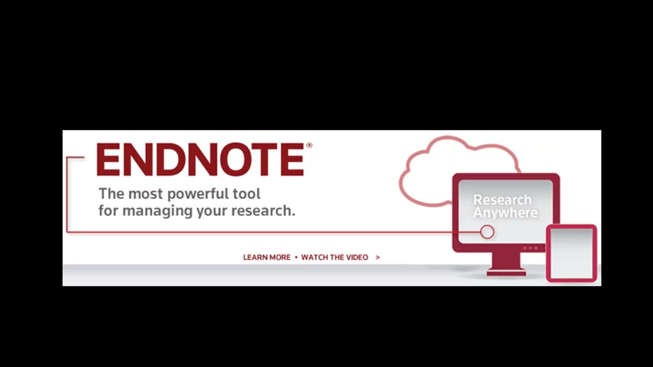 Endnote Web installation and use tutorial