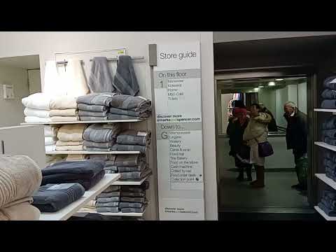 UK lift in marks and Spencer Aylesbury