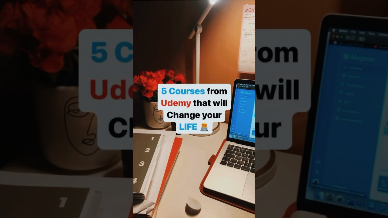 5 Courses from Udemy that will change your life 🧑‍💻✨