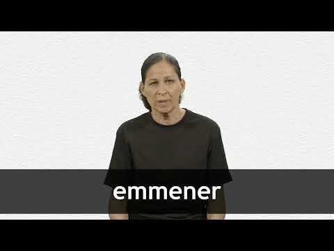 English Translation of “EMMENER” | Collins French-English Dictionary