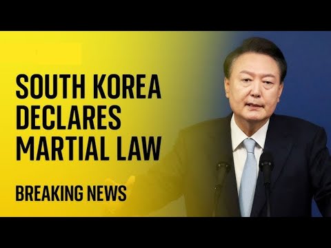 Why did South Korea declare Martial Law?