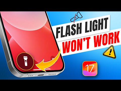 How to Solve Flashlight Won't Work on iPhone Lock Screen | Fix Flashlight Not Working