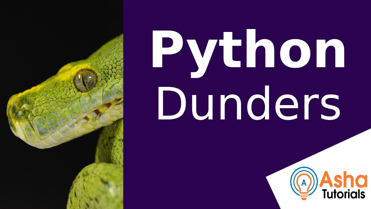 Python Dunder / Magic / Special Methods