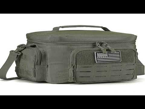 Tactical Lunch Box for Men Outdoor Heavy Duty Lunch Bag Work Leakproof Insulated Durable T
