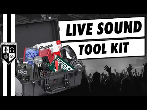 Tools For Audio Engineers | Live Sound Workbox Checklist