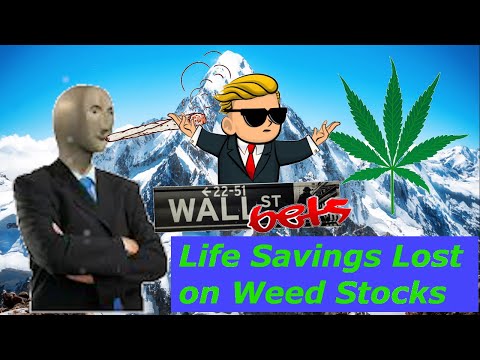 Wall Street Bets FAIL: life savings LOST on weed stocks YOLO