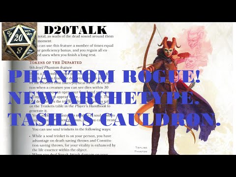 Phantom Rogue - Roguish Archetype from Tasha's Cauldron of Everything