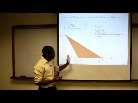 ECON Video Tutorial with Marlon: Income and Substitution Effects