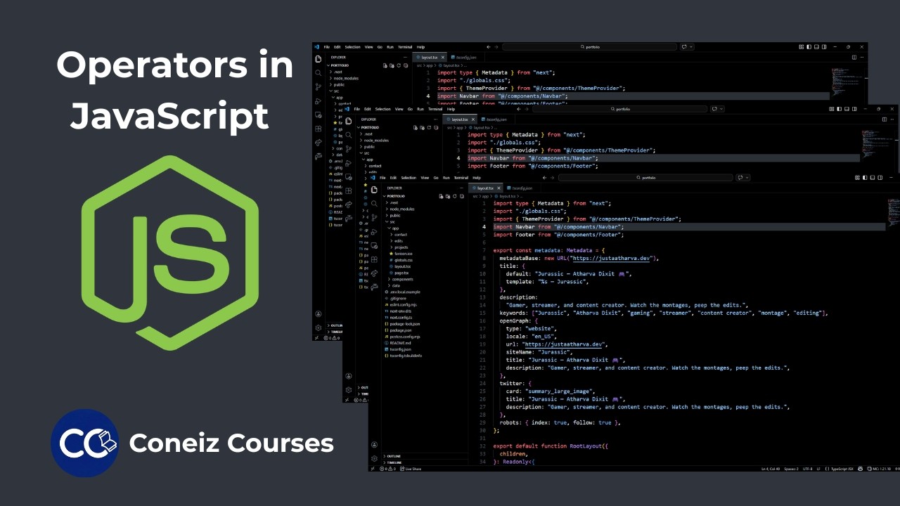 JavaScript Operators Explained with Stories | JS for Beginners