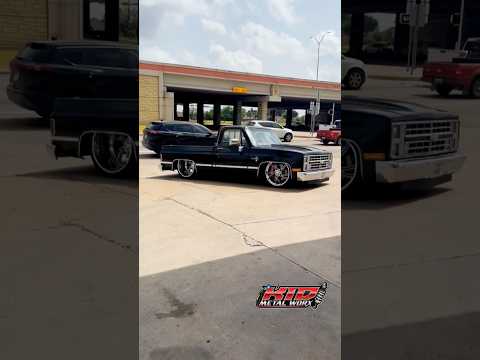 Chevy C10 Squarebody on Air Bag Suspension #chevyc10 #c10 #airbagsuspension #baggedtrucks #chevy