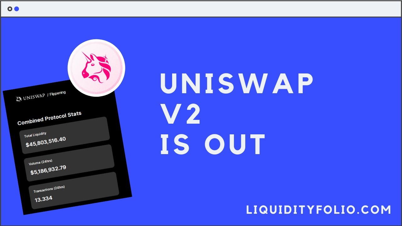 LiquidityFolio now supports Uniswap V2