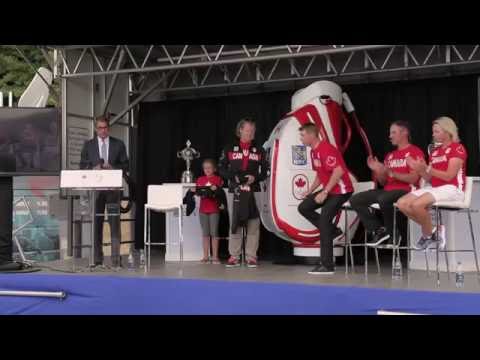Canada's 2016 Golf Olympians