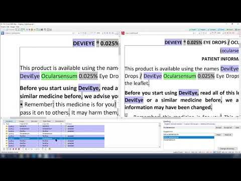 Spelling Verification for Regulated Industries