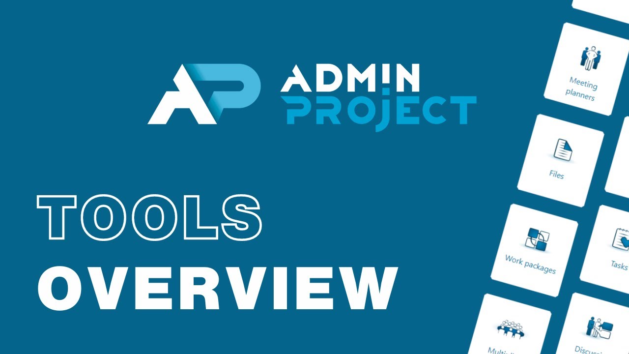 AdminProject - Tools Overview
